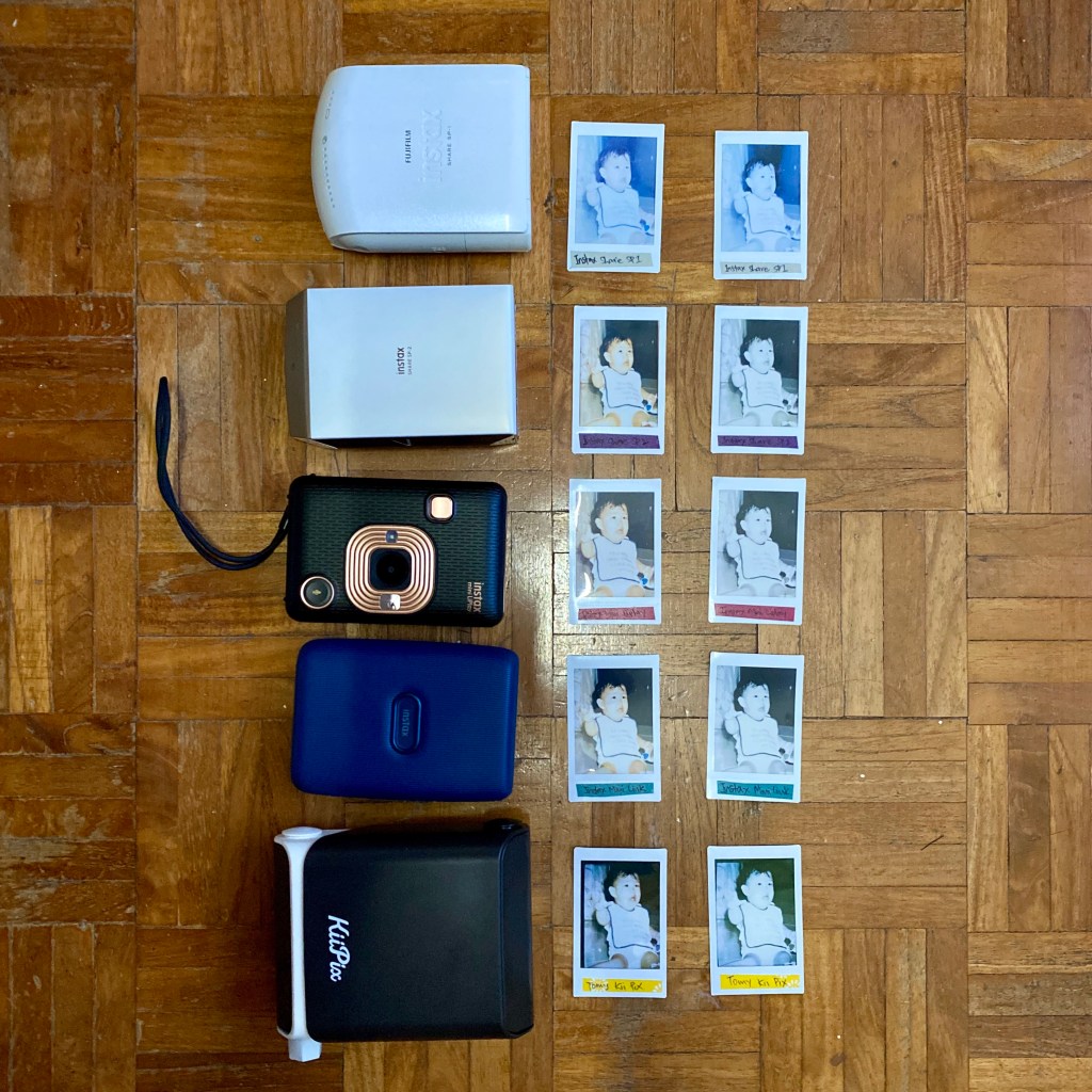 Reviewing Instax Mini Printers! – Damian with Sandra